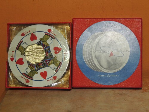 NEW deck Rondo Red GE Playing Cards Waddingtons Circular General ...