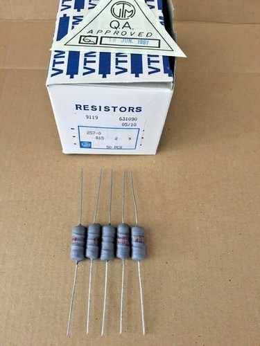 100 Stück VTM (UK) Ltd Resistor 257-0 R15 2% | eBay