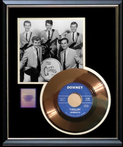 THE CHANTAY'S PIPELINE 45 RPM GOLD RECORD NON RIAA AWARD RARE!! | eBay