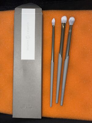 Complex Culture All Eyes Brush Trio NEW IN BOX Eye Shadow Brush Set Of ...