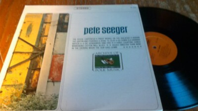 Pete Seger Self Titled ARCHIVE OF FOLK MUSIc LP VG+ | eBay