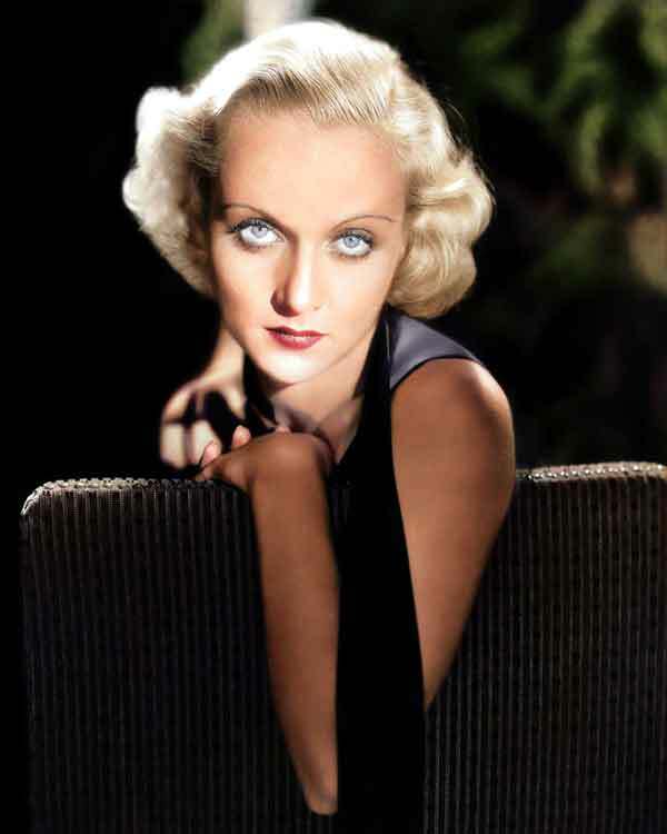 Carole Lombard Color