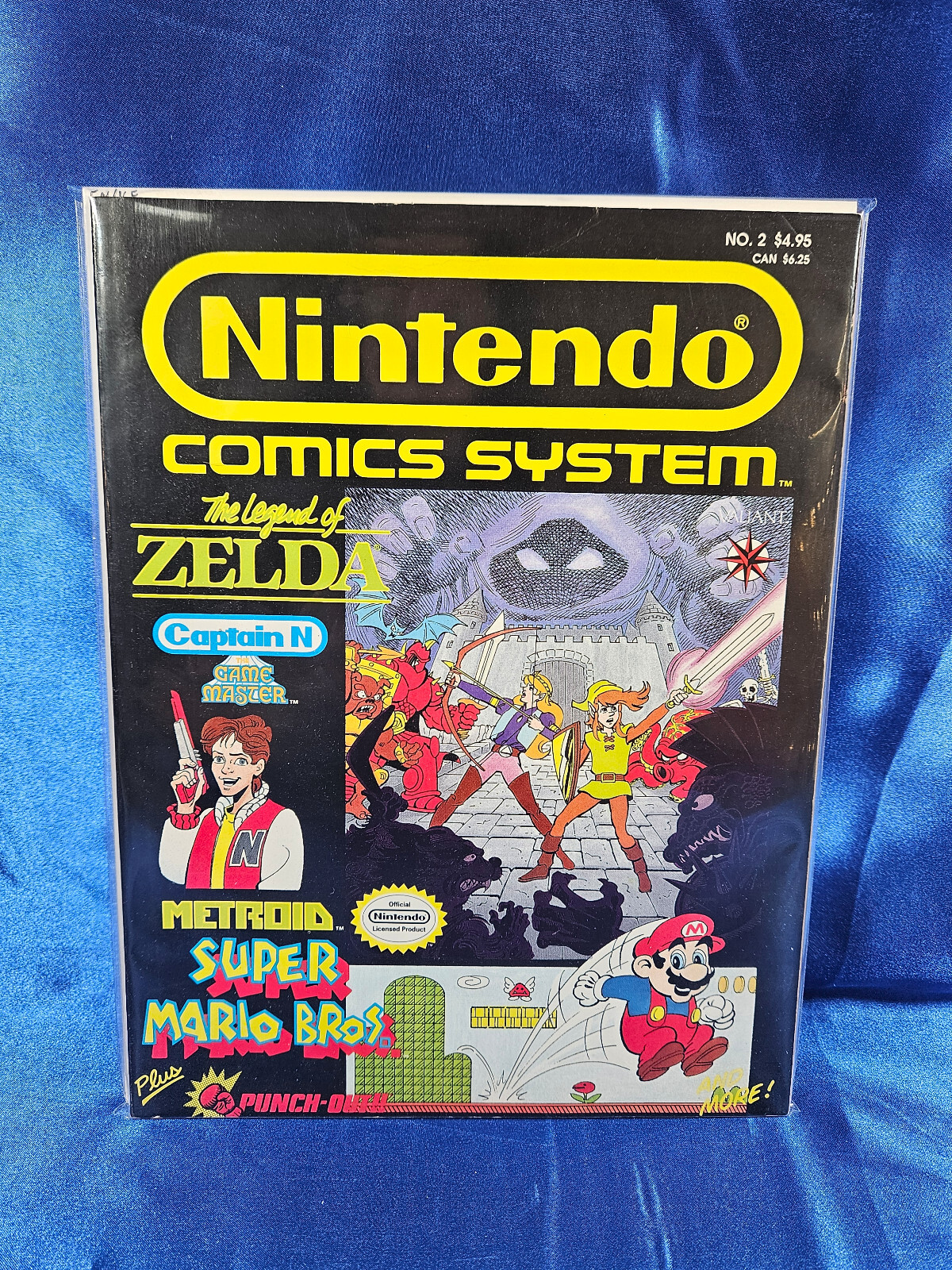 Nintendo Comics System No. 2 Compilation Valiant Super Mario Bros Zelda ...