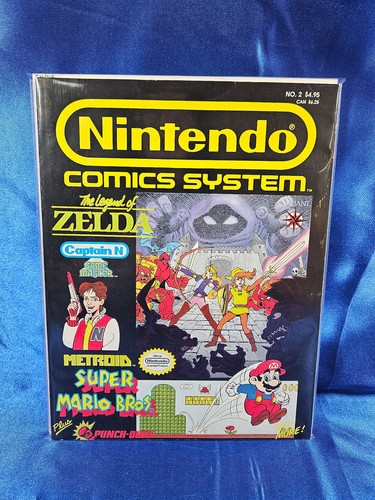 Nintendo Comics System No. 2 Compilation Valiant Super Mario Bros Zelda ...