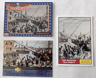 Boston Tea Party Revolutionary War Collector Cards | eBay