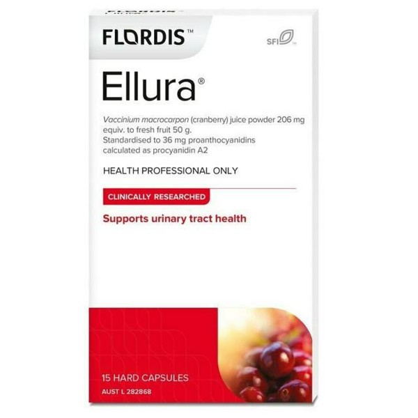 Flordis Ellura for Urinary Tract Health - Cranberry Extract, 15 ...
