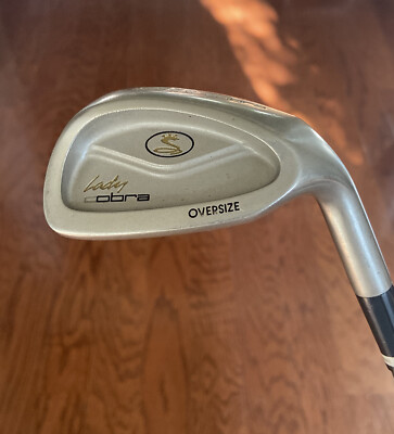 Lady Cobra Oversize Gap Wedge/Sand Wedge ⛳ RH Graphite Shaft Lady Flex ...