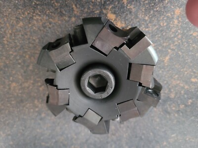 Greenleaf 4.00" Excelerator Mill 95-C403R with 10 Inserts SNGN433 Grade ...