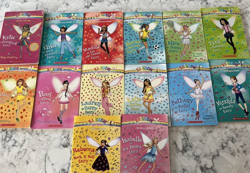 Rainbow Magic Fairies Book Lot By Daisy Meadows Lot of 14 Books Pets ...