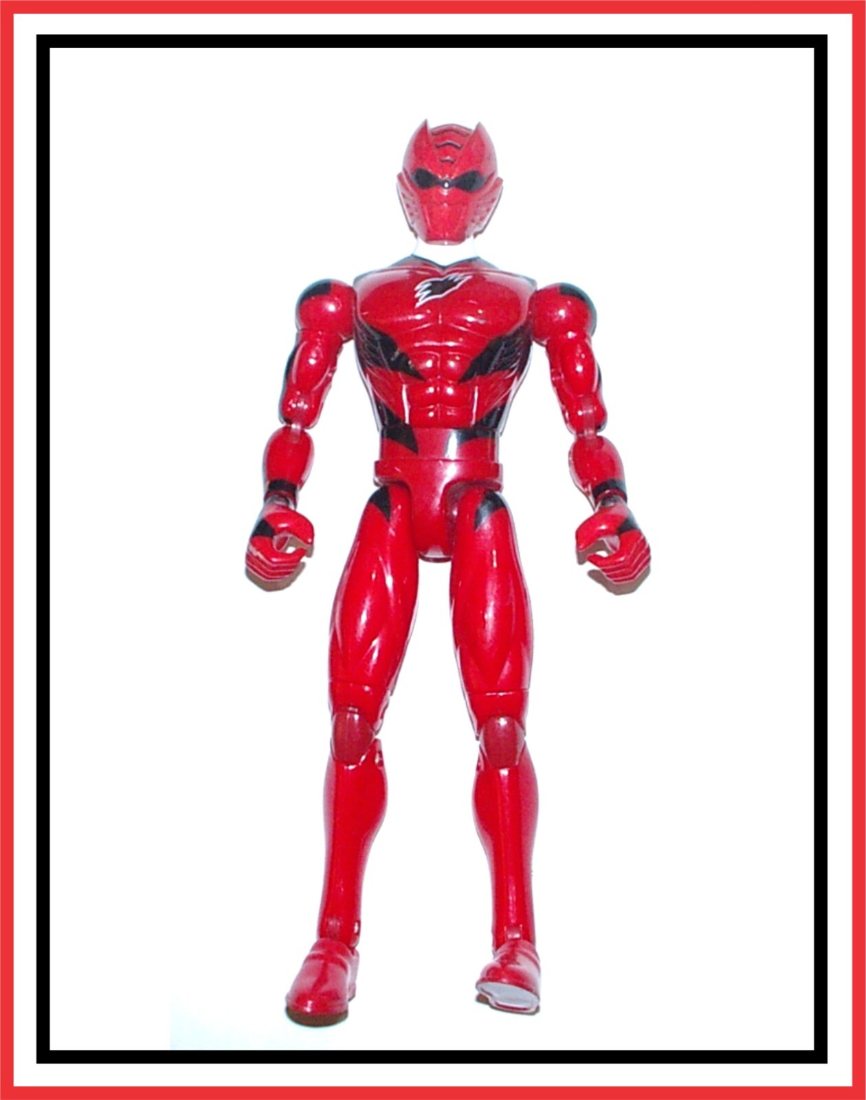 Power Rangers Jungle Fury _ 12" _ Red Tiger Ranger _ Action Figure / Doll