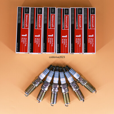 6x Motorcraft SP580 Iridium Spark Plug For Ford F150 EXPLORER LINCOLN ...