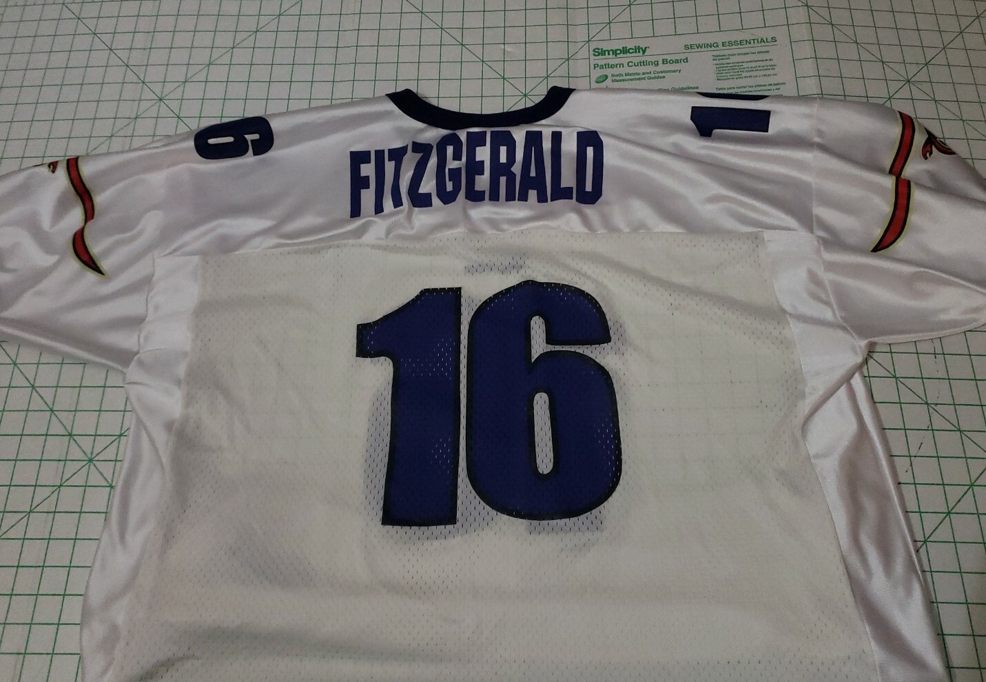 Vtg AFL New Orleans VooDoo Fitzgerlad #16 Arena Football AFL by ...