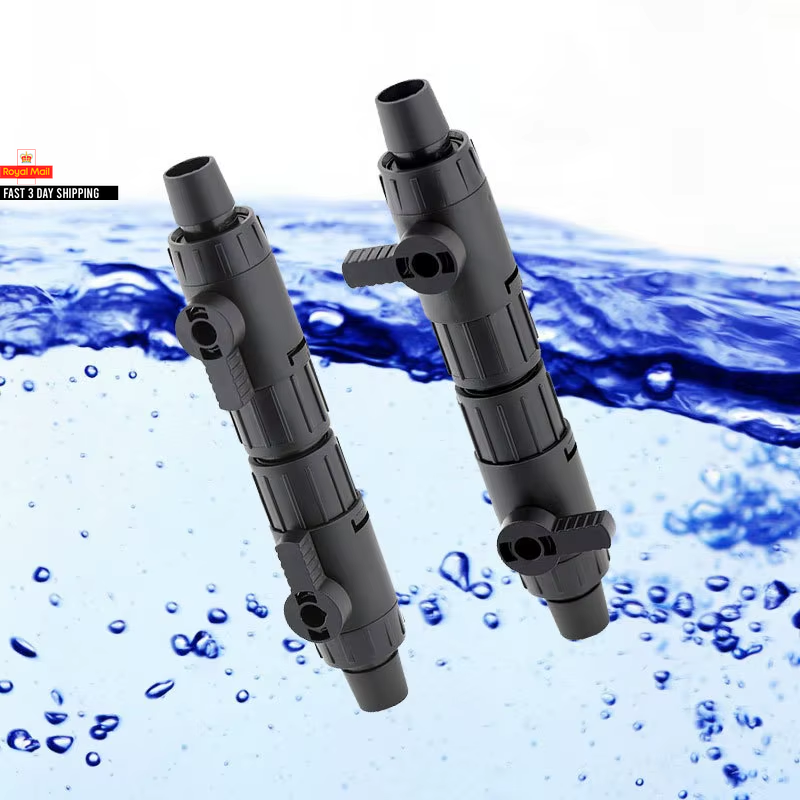 Aquarium Tap Quick Release Connector Fish Tank Hose Pipe Valve Filter ...