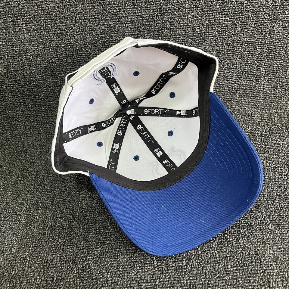 New Era Indianapolis Colts Baseball Cap Strapback White Blue One Size ...