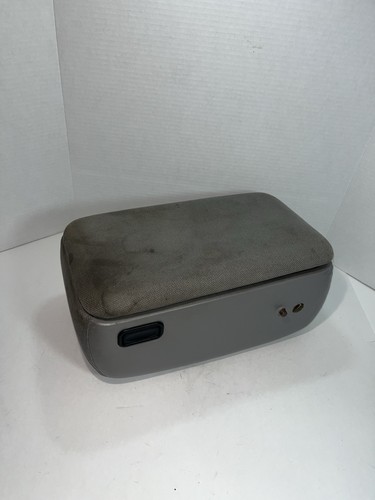 98-04 Ford Ranger Mazda B Center Console Armrest 2 bolt Oem LIGHT GRAY ...