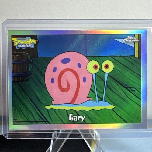 Gary Refractor #26 2025 Topps Chrome SpongeBob SquarePants | eBay
