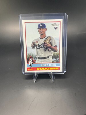2025 Topps Heritage River Ryan #45 Base Rookie Card Los Angeles Dodgers ...