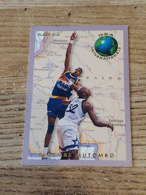 1993 Fleer Mind And Body Dikembe Mutombo HOF 7 Of 12 | eBay
