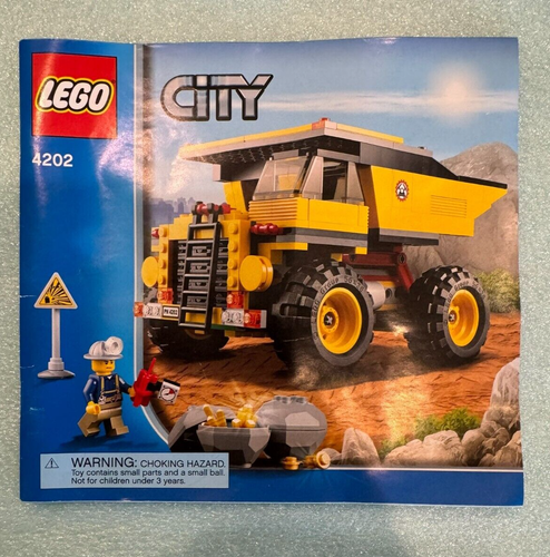 LEGO CITY: Mining Truck (4202) - Used (100% Complete with Instructions ...