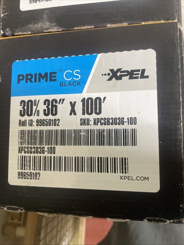 Window tint XPEL Prime CS Black XPCSB3036-100 36”x 100' Window Ting Fil ...