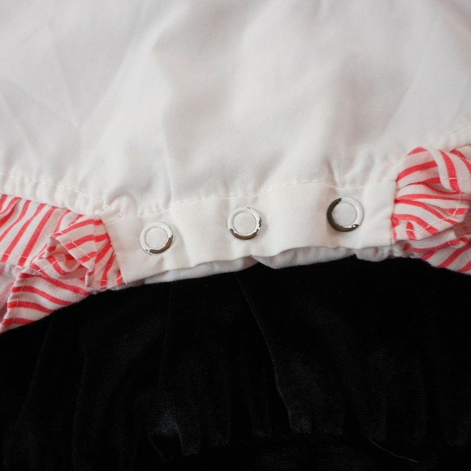 Vintage Romper One Piece Embroidered Duck Baby Size 18M White Red | eBay