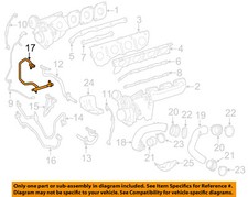MERCEDES Mercedes-Benz OEM 13-16 Gl550 Turbocharger Turbo-cooler Line ...