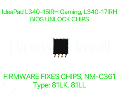 L340-15IRH Gaming, L340-17IRH NM-C361, NO PASSWORD BIOS CHIP NM-C361 ...