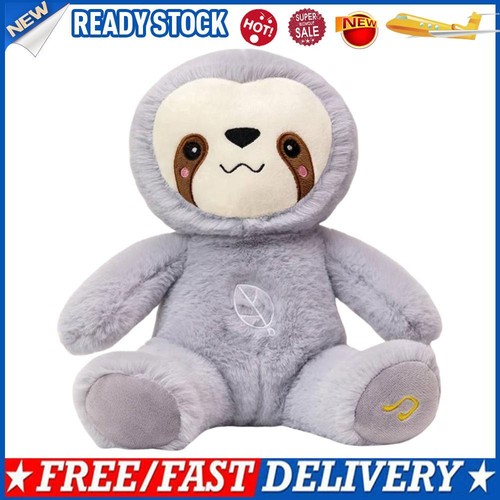 Cute Sloth Musical Baby Toy with Music and Lights Plush Doll Gifts for ...