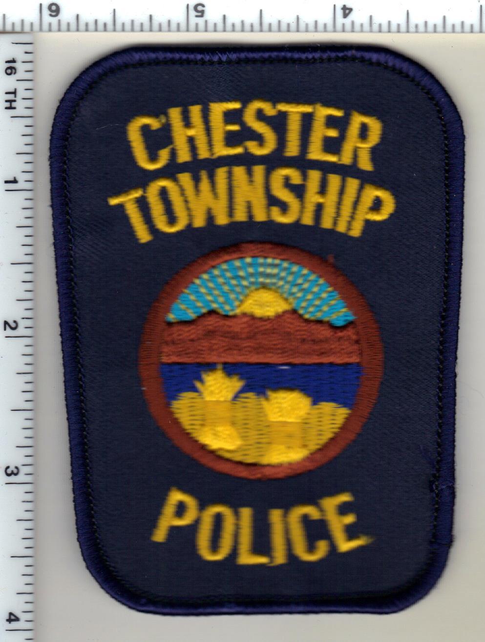 Chester Township Police (Ohio) Shoulder Patch from 1997 | eBay