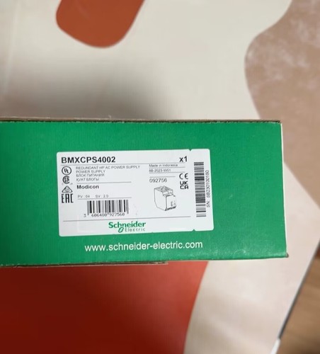SCHNEIDER BMXCPS4002 REDUNDANT HP AC POWER SUPPLY NEW IN BOX .DHL/UPS ...