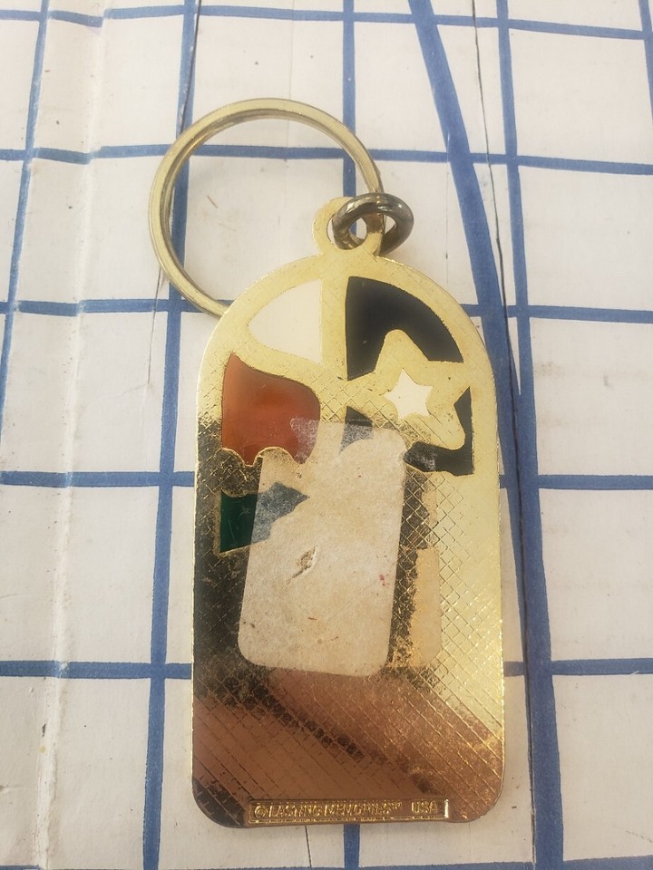 The Alamo Keychain San Antonio Texas Metal Souvenir | eBay