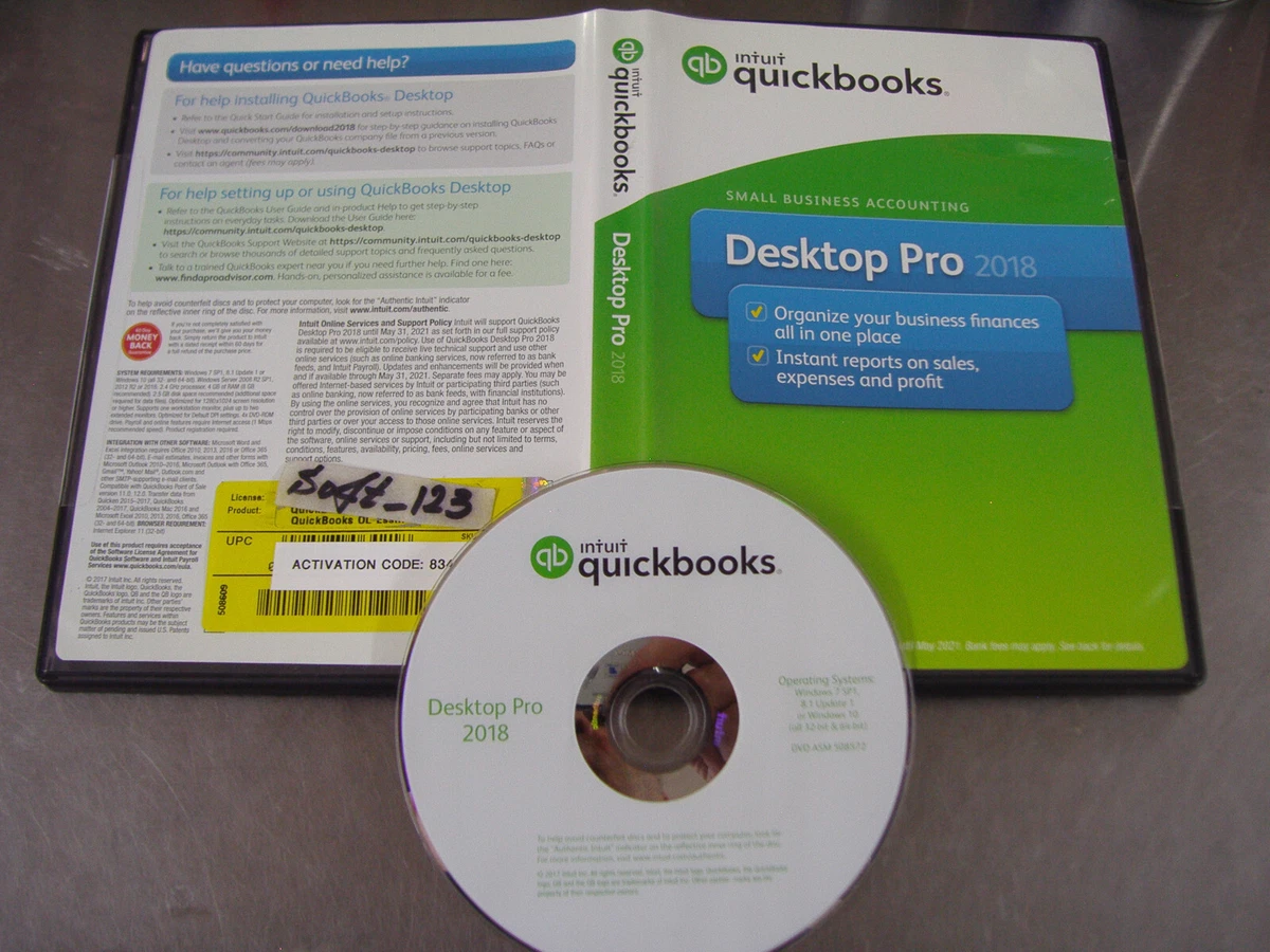 Quickbooks Pro 2022 Disc