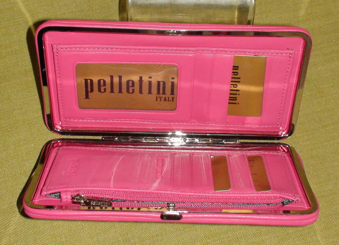 Pelletini Leather Wallet - Pink | eBay