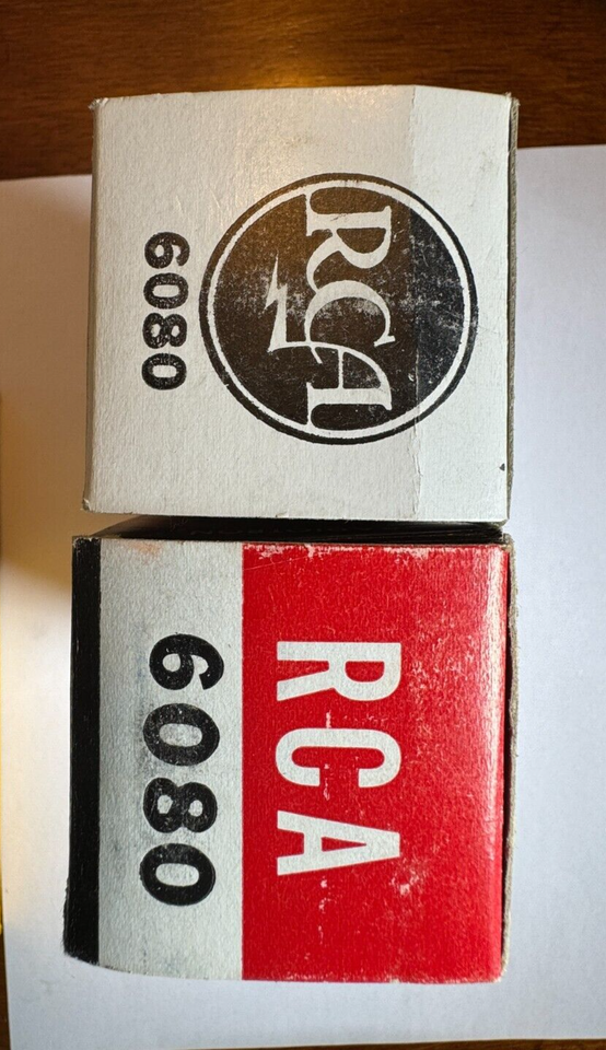 PAIR NOS NIB RCA 6080 (6AS7) TUBES - TESTED | eBay