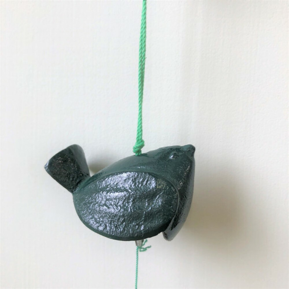 Furin Wind Cloche Carillon Petit Oiseau Motif Nanbu Fonte Japon | eBay