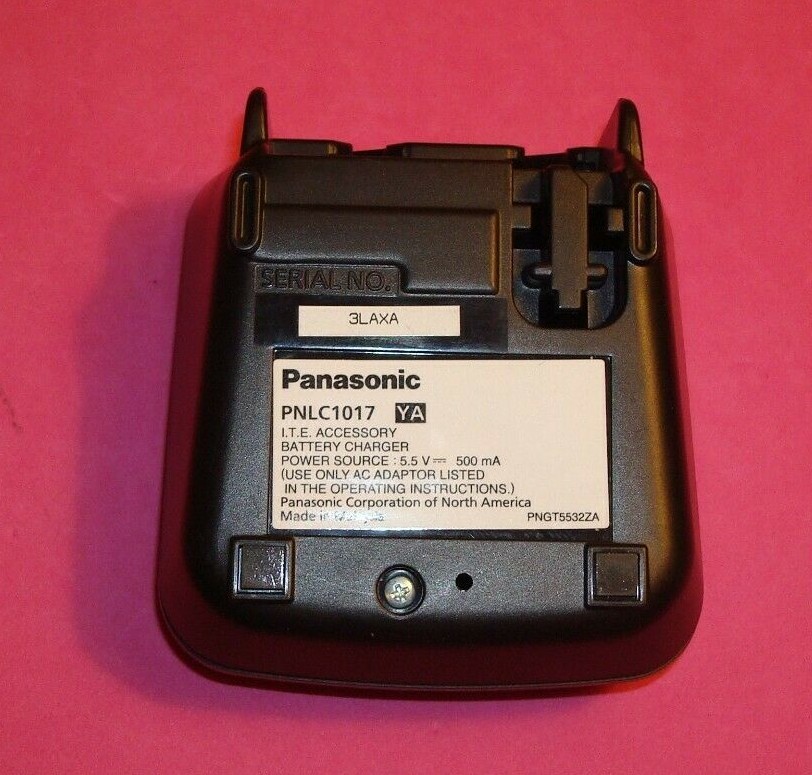 PNLC1017 YA PANASONIC CHARGING CRADLE w/ADAPTER PNLV226 FOR HS KX ...