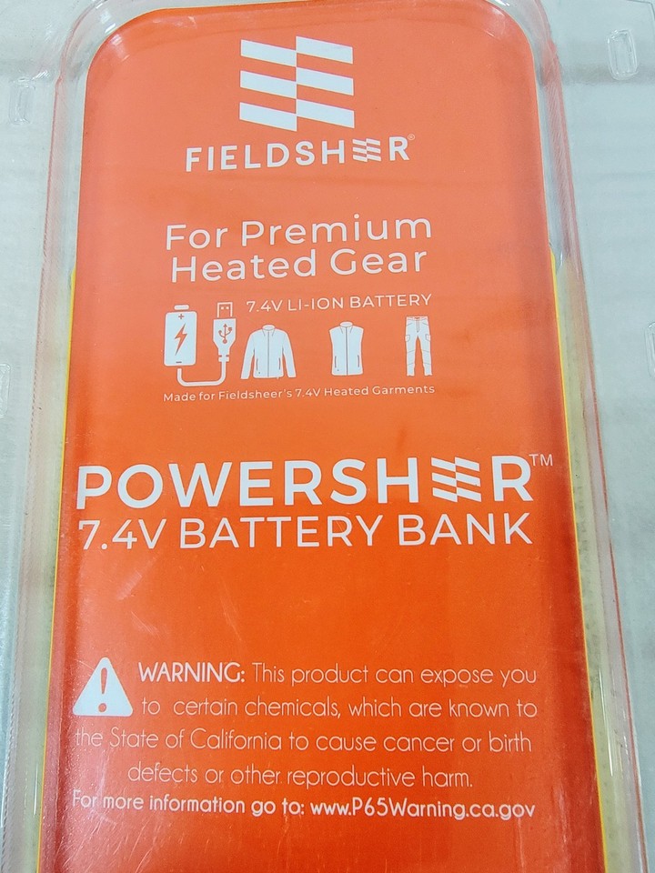 Fieldsheer Mobile Warming 7.4v LI-ION Powersheer Battery Bank For ...