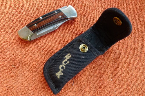 BUCK FOLDING KNIFE 112 USA WITH CASE | eBay