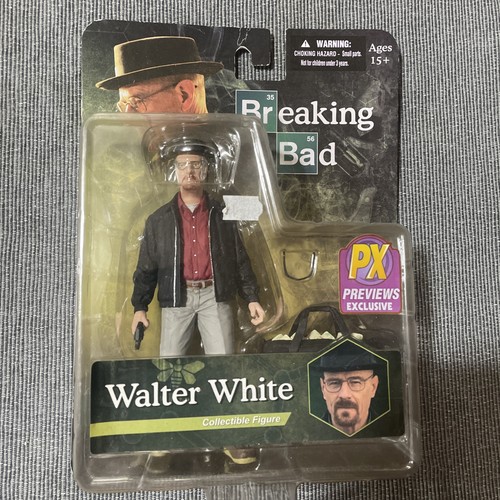 Breaking Bad Heisenberg Collectible Figure Walter White w/ money bag ...