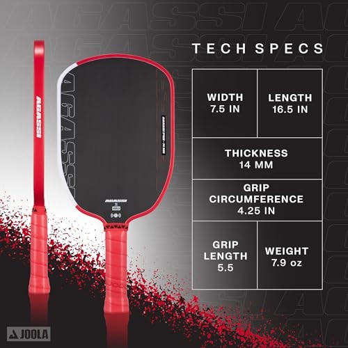 Pro IV Pickleball Paddle - Tech Flex Power - Elongated Agassi Pro IV ...