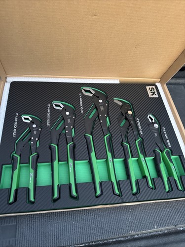 SK Professional Tools 5 Pc Dual Material Pliers Set New Nos SK01459 ...