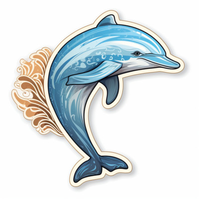 Autoaufkleber Sticker Niedlicher Delfin Aufkleber | eBay.de