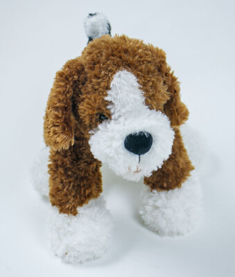 BUILD A BEAR BEAGLE PUPPY DOG BARKING TAIL WAGS PLUSH 12" STUFFED ...