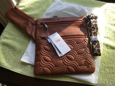 Lug Classic VL Adjustable Crossbody Skipper Copper Brown NEW | eBay