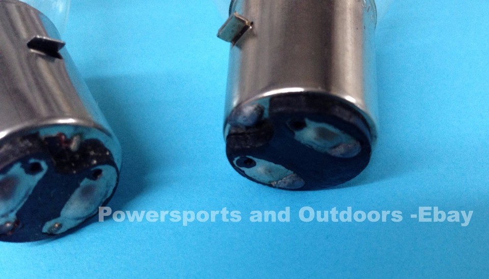 (2-Pack) Brand New S2 Light Bulbs for Scooter, Snowmobile, ATV 12V35 ...