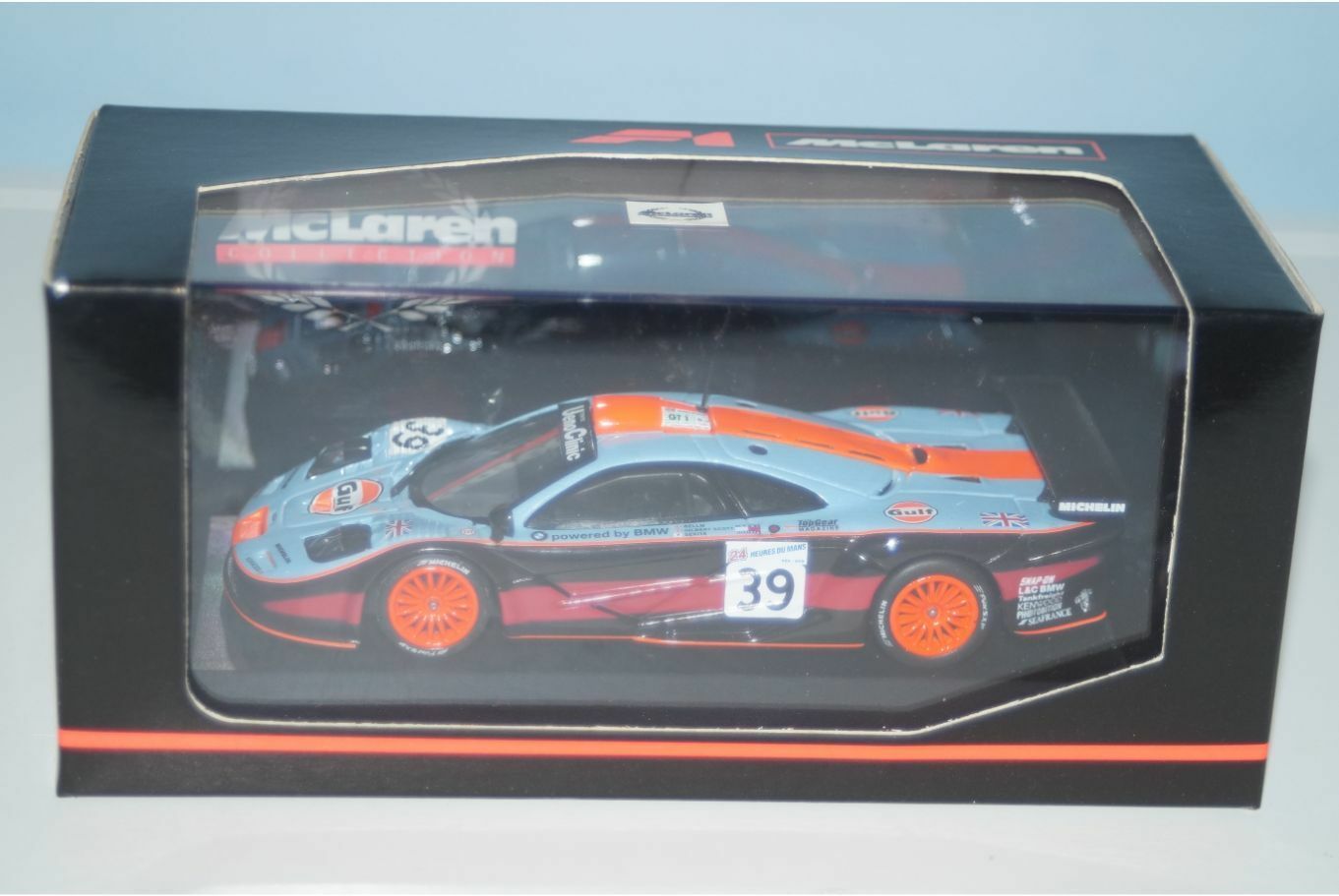Minichamps McLaren F1 GTR Le Mans 1997 Gulf Bellm Gilbert Scott ...