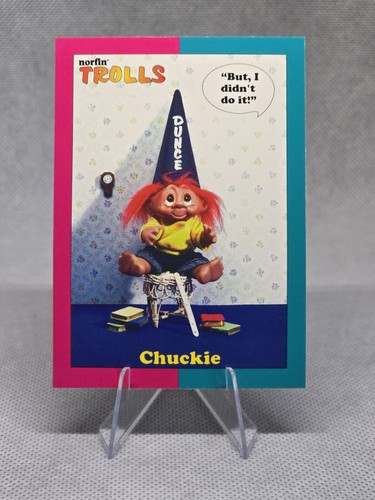 1993 Collect-A-Card Norfin Trolls #13 Chuckie | eBay