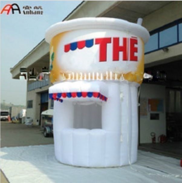 13ft Tall Commercial Inflatable Soda Pop Concession Stand Event Drink ...