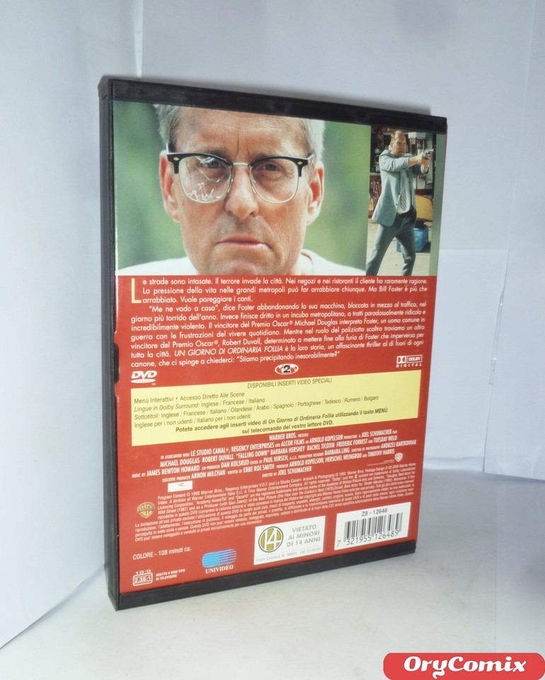 A Day Of Ordinary Madness - Michael Douglas Snapper Case - Discreet DVD ...