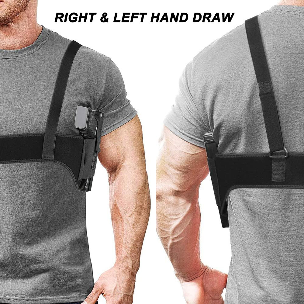 Tactical Shoulder Gun Holster Waist Underarm Concealed Carry Pistol ...
